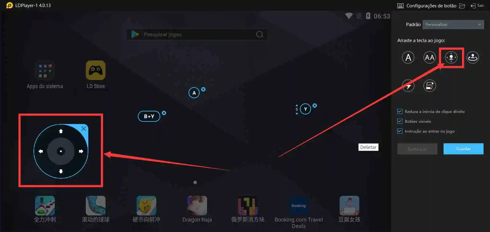 Como usar Gamepad, Joystick ou X-box para controlar no emulador
