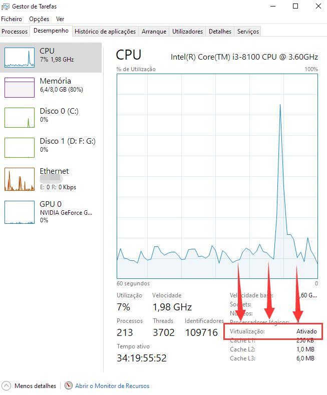 Como habilitar VT (Tecnologia de virtualização)